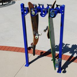 Lockable Skateboard Rack | Skateboard Rack for Schools | Thomas Steele