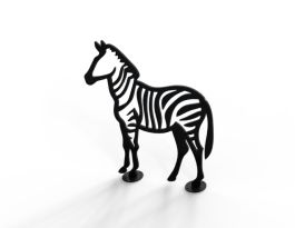 Zebra Bike Rack